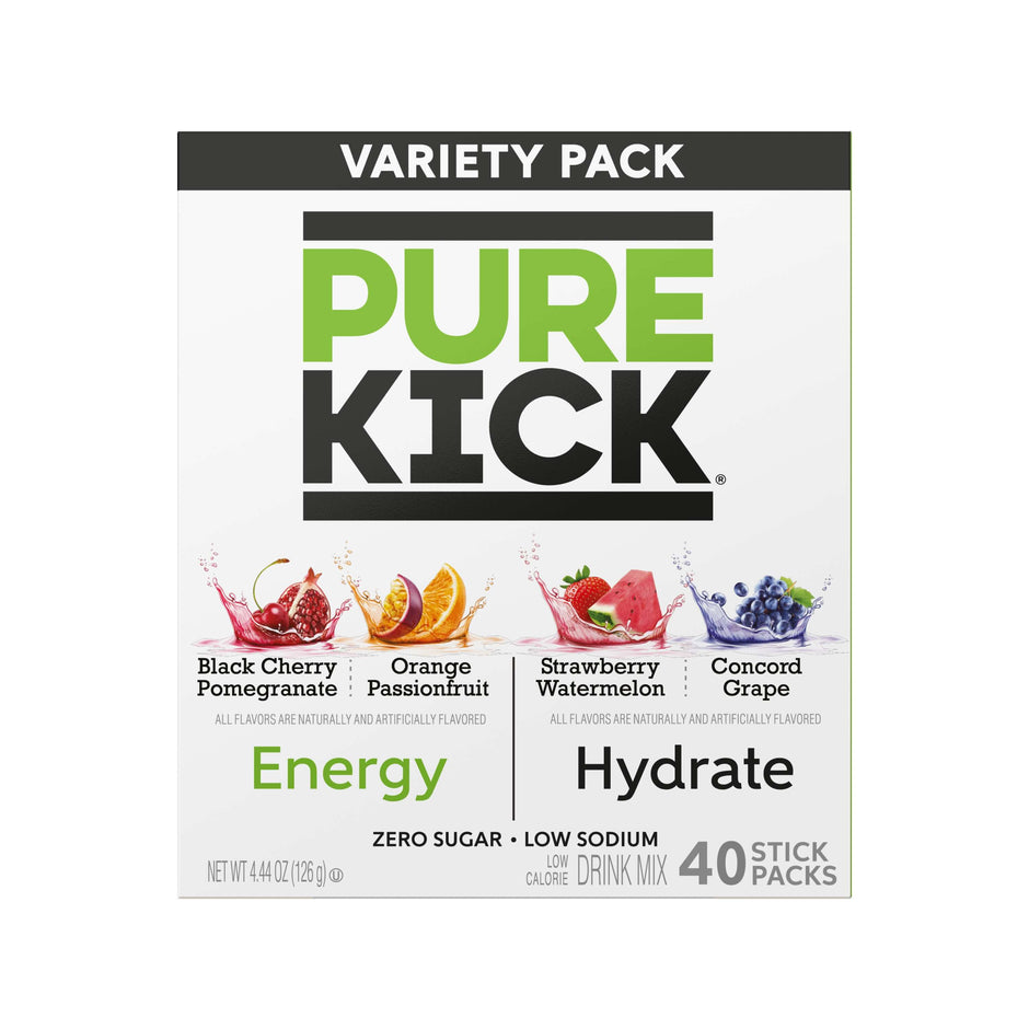 Pure Kick Energy Zero-Sugar Energy Drink Mix