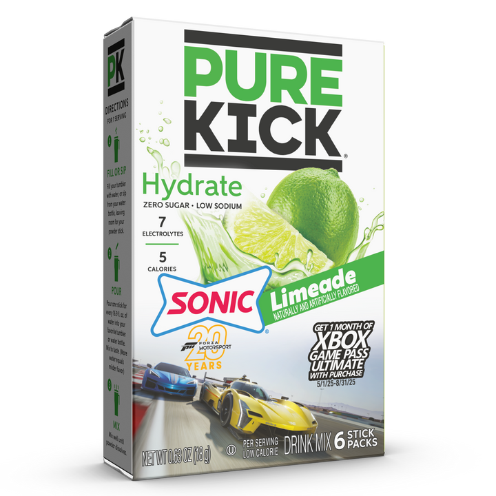 Pure Kick Hydrate Zero-Sugar Hydrating Drink Mix