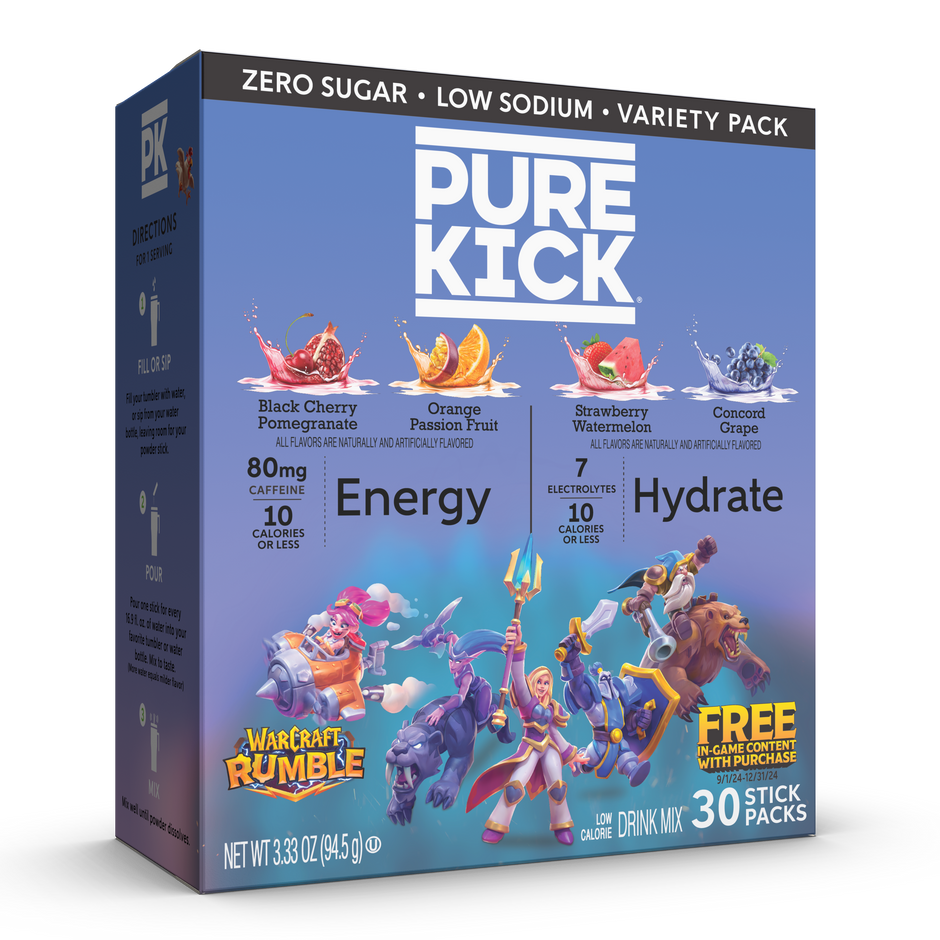 Pure Kick Energy & Hydration Drink Mixes | Pure Kick Fuel For Your Day