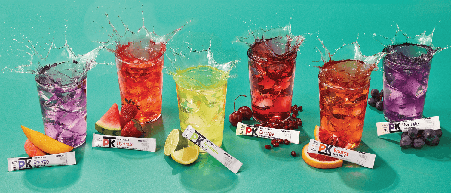 Pure Kick Energy & Hydration Drink Mixes | Pure Kick Fuel For Your Day