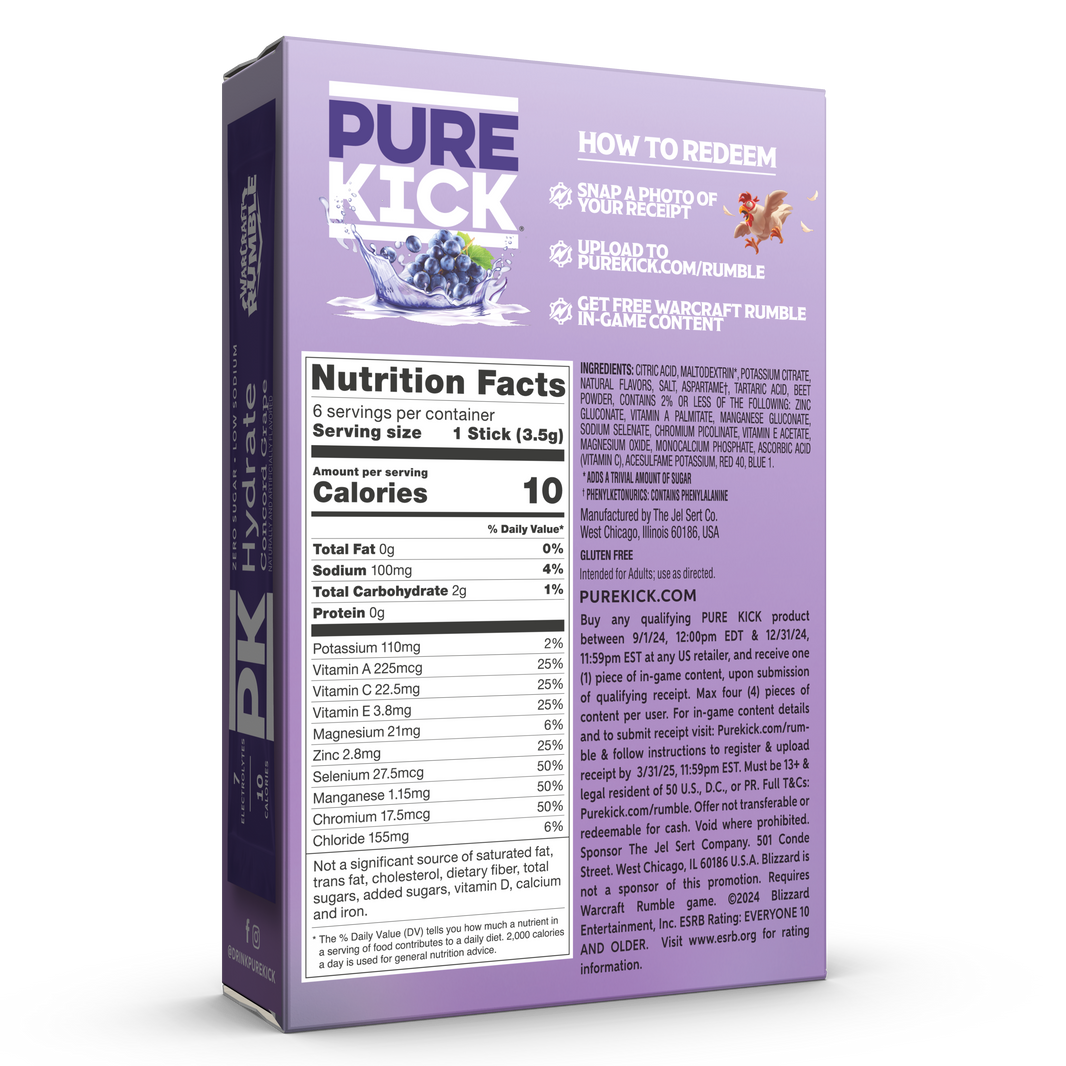 Pure Kick Energy & Hydration Drink Mixes | Pure Kick Fuel For Your Day