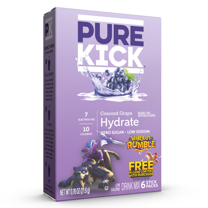Revitalize Your Routine with Pure Kick's Energizing Drink Mixes