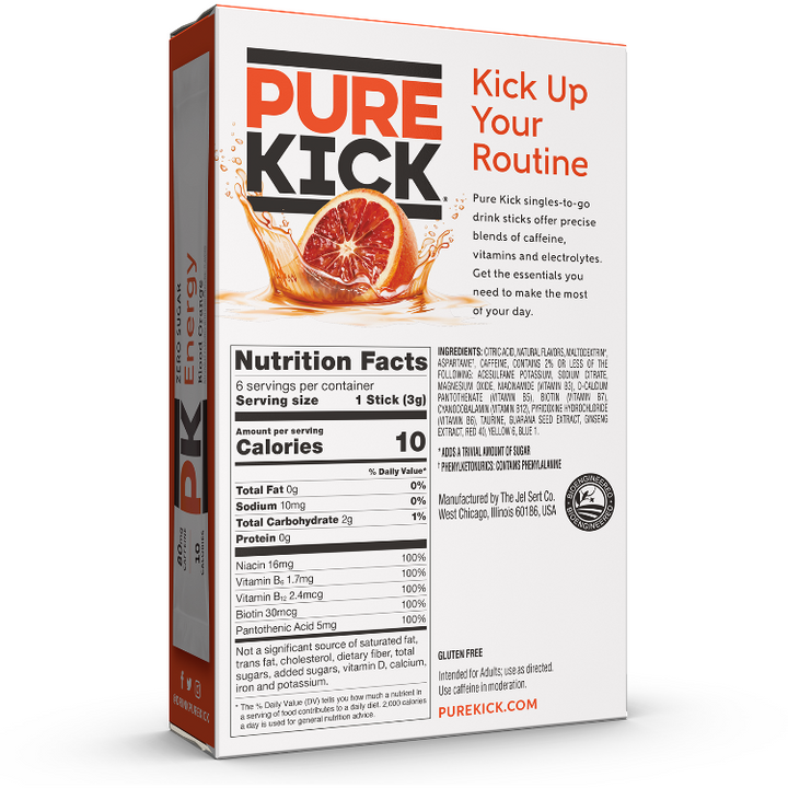 Pure Kick Energy & Hydration Drink Mixes | Pure Kick Fuel For Your Day